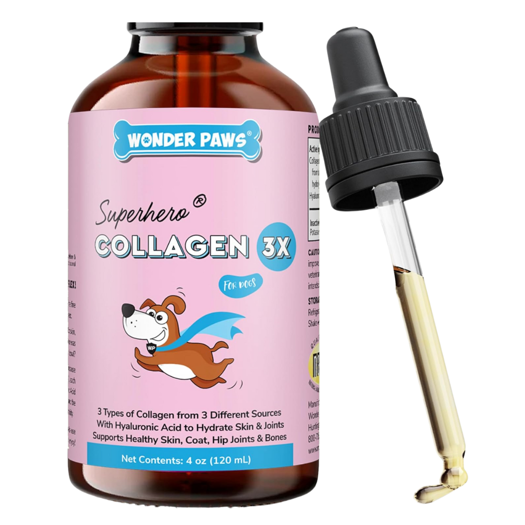 Collagen 3X Drops – Skin & Joint Support – Wonder Paws