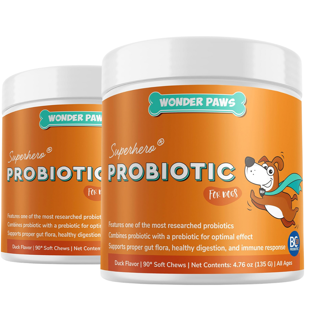 Daily Probiotic Chews – Gut Health & Digestion (2x) – Wonder Paws